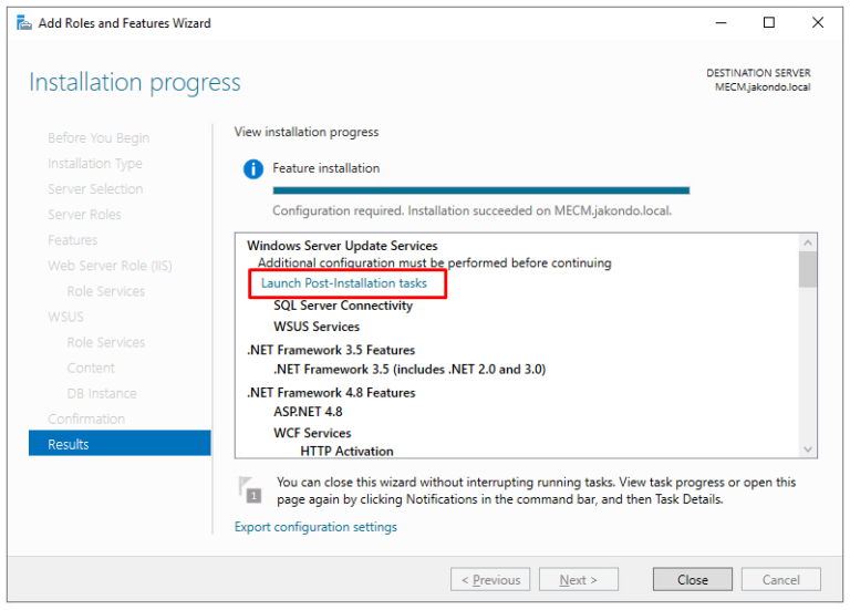 Установка Microsoft Endpoint Configuration Manager (MCM / MECM / SCCM) — IT-блог Жаконды
