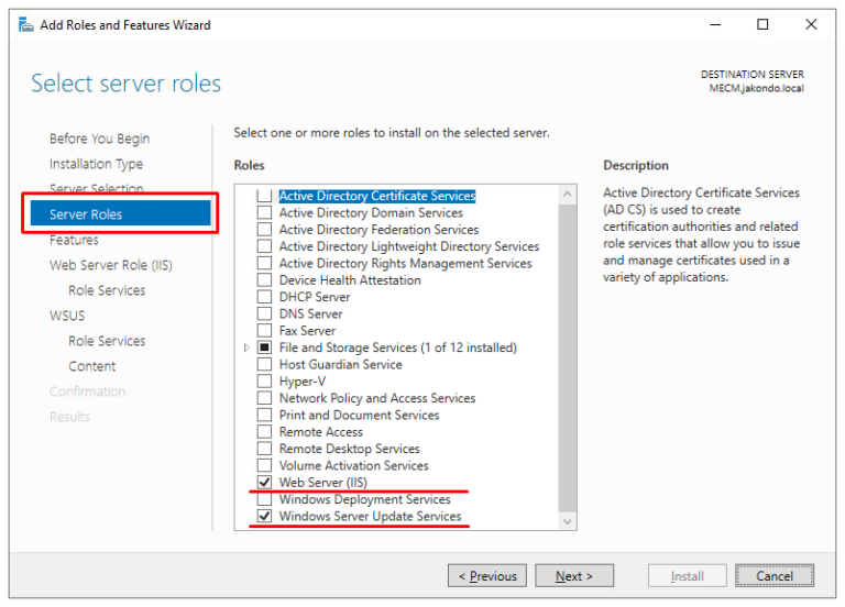 Установка Microsoft Endpoint Configuration Manager (MCM / MECM / SCCM) — IT-блог Жаконды