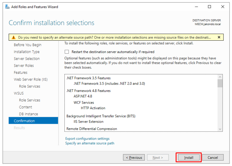 Установка Microsoft Endpoint Configuration Manager (MCM / MECM / SCCM ...