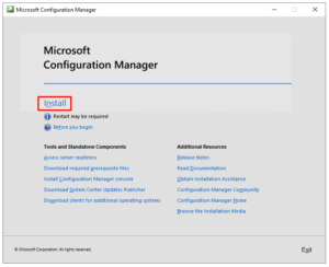 Установка Microsoft Endpoint Configuration Manager (MCM / MECM / SCCM) — IT-блог Жаконды