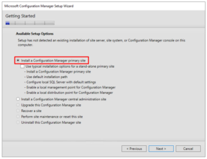 Установка Microsoft Endpoint Configuration Manager (MCM / MECM / SCCM ...